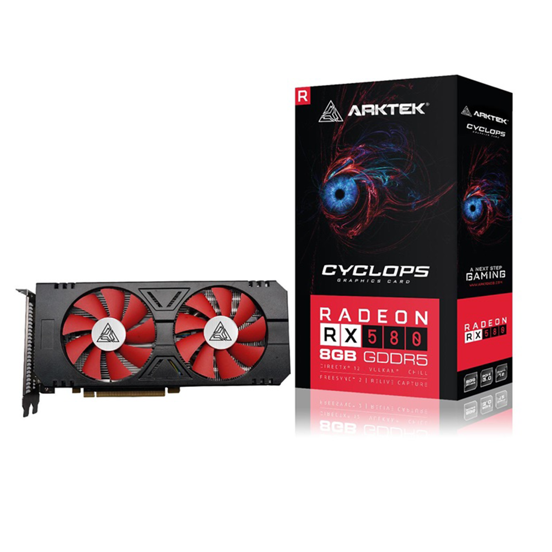 ARKTEK AMD RADEON RX 580 8GB Prix Maroc - Techspace.ma