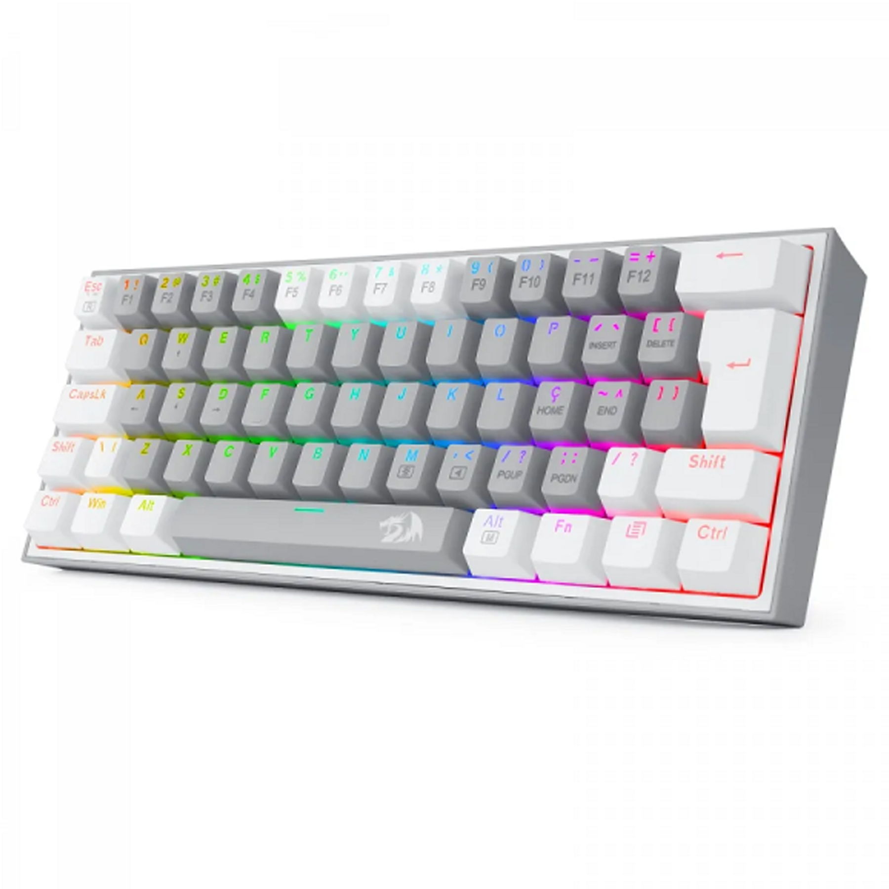 Redragon K617 Fizz RGB Red Switches | Clavier Gamer Maroc - Techspace.ma