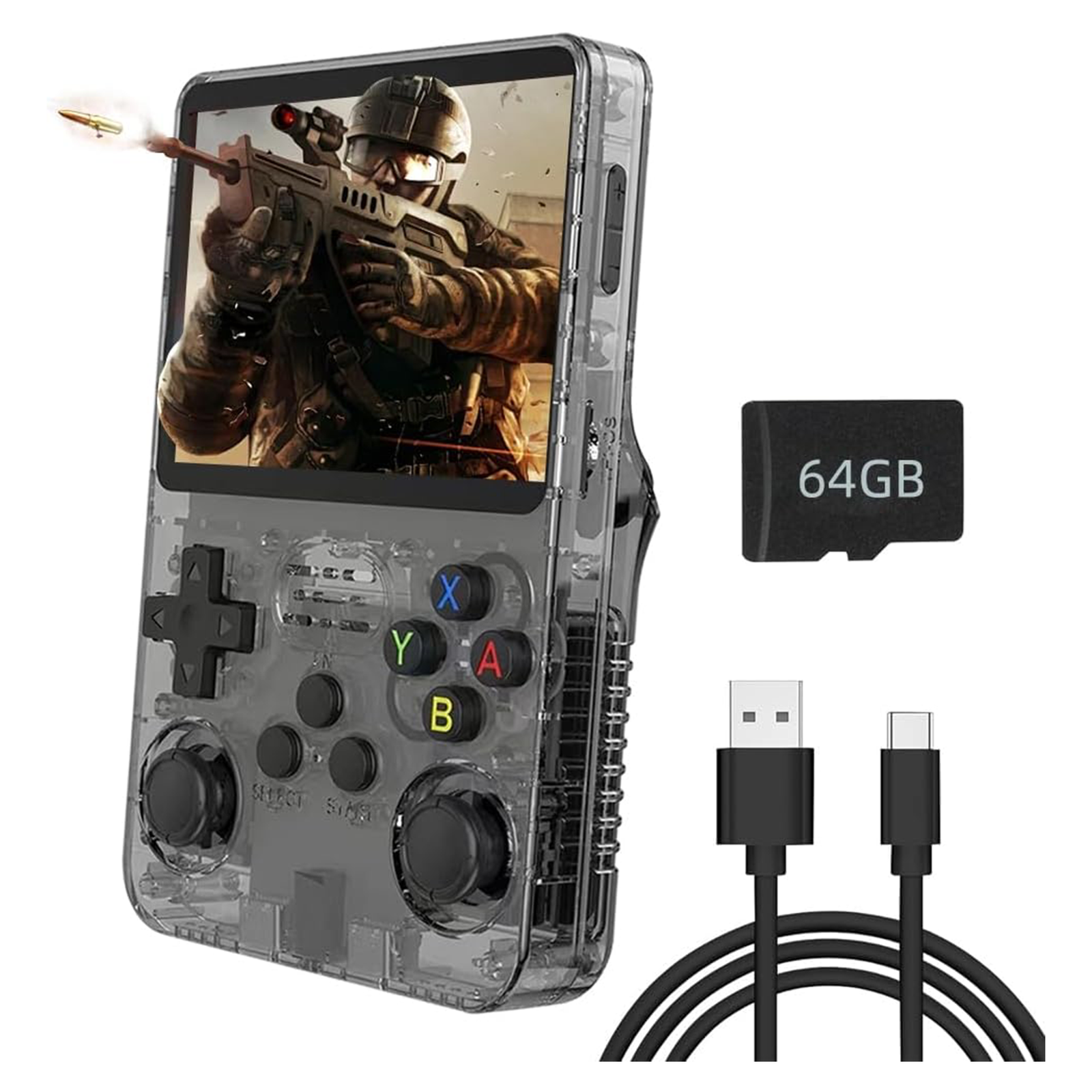 Mini Console Rétro R36S | Prix Maroc - Techspace.ma