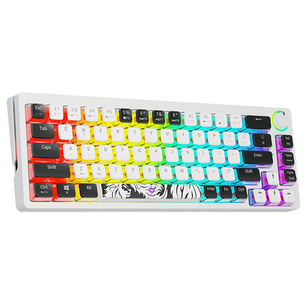 M4G GOLDEN LION GI68 RGB Blanc | Clavier Maroc - Techspace.ma