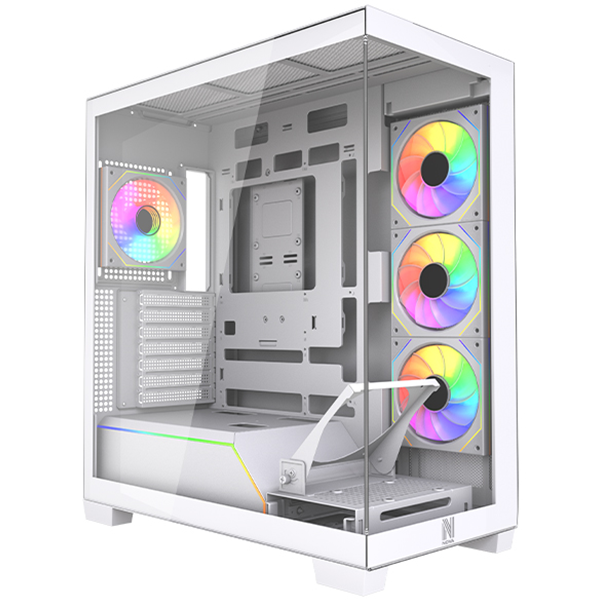 NOVA Guardian H9-1-Plus Blanc | Boitier PC GAMER Maroc - Techspace.ma