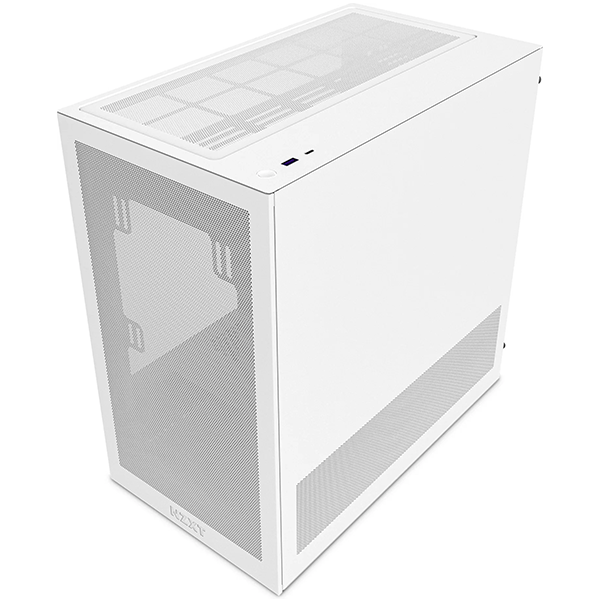 NZXT H3 Flow (2025) White | Boitier PC Maroc - Techspace.ma
