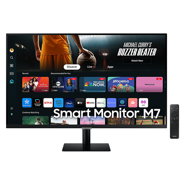Samsung LS32DM700UUXEN 32" 4K Smart Monitor - Écran Maroc - Techspace.ma