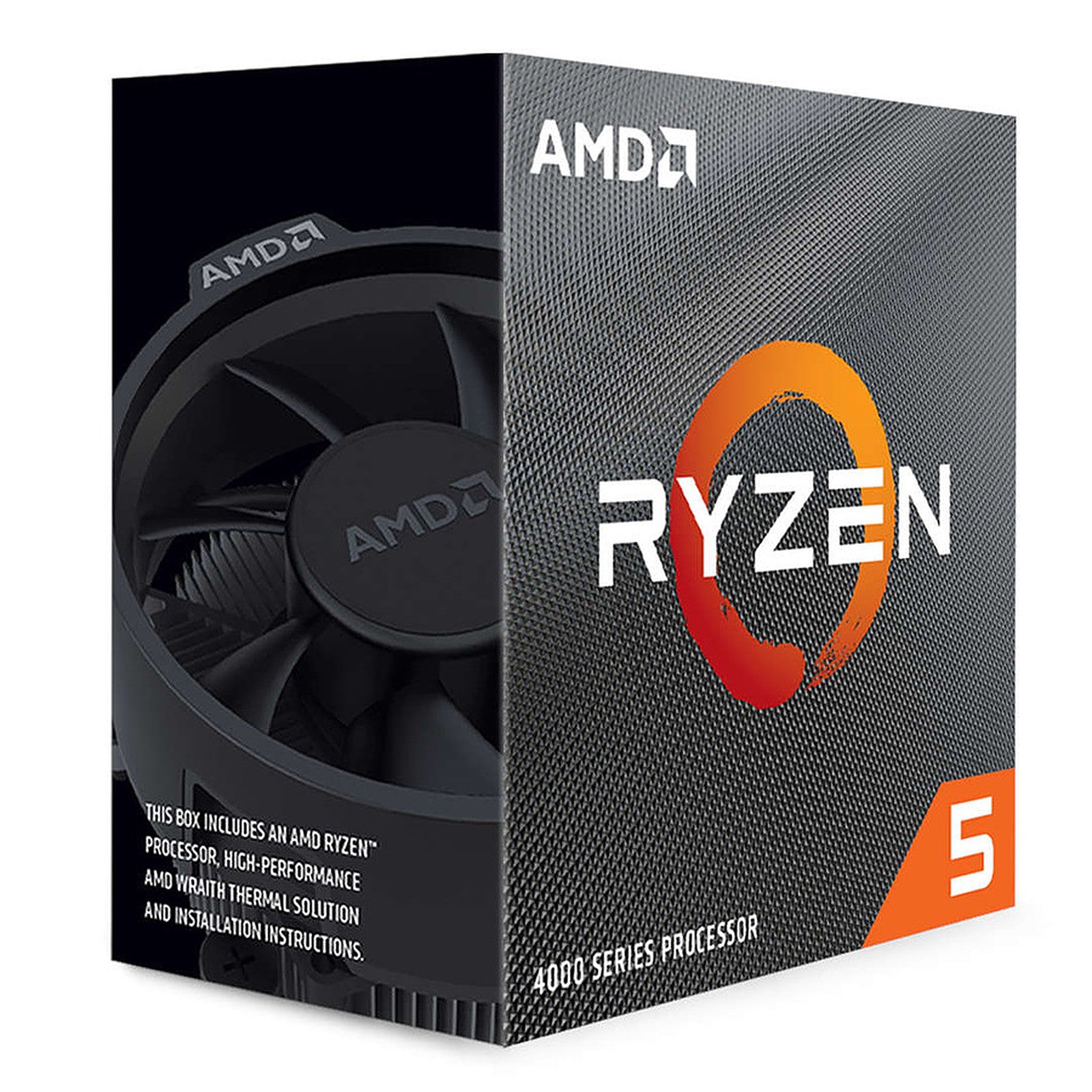 AMD Ryzen 5 4500 Wraith Stealth | Processeur Prix PC Maroc - Techspace.ma