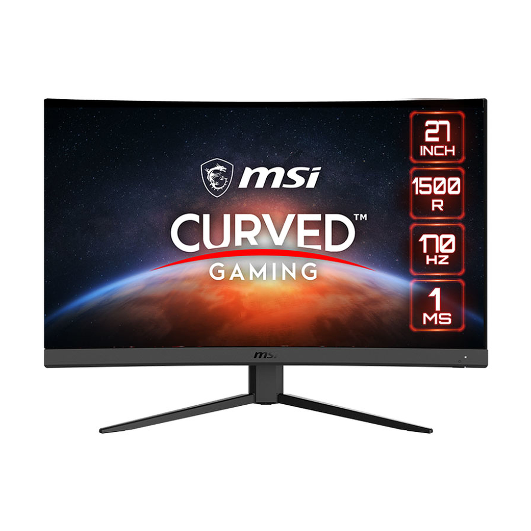 MSI Optix G27C4 E2 27" 170Hz | Moniteur Gaming Prix Maroc - Techspace.ma