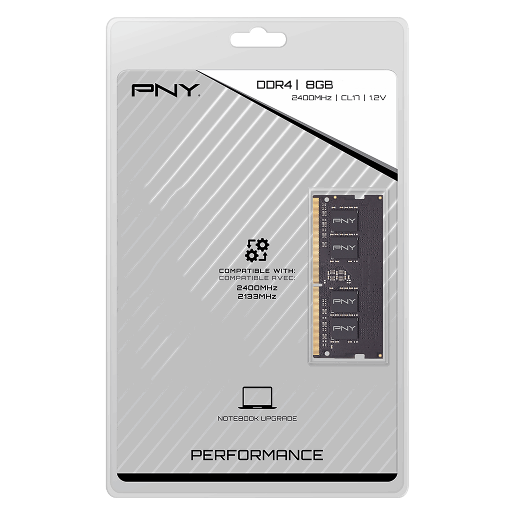 PNY Performance Notebook Memory 8Go | RAM DDR4 Maroc - Techspace.ma